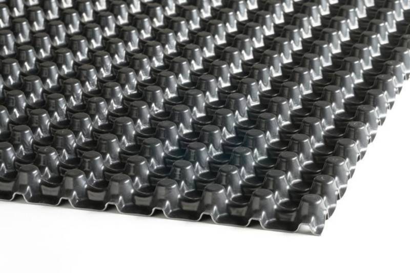 Sky Garden 10mm Rigid Drainage Board: Dimpled and Perforated HDPE Sheet