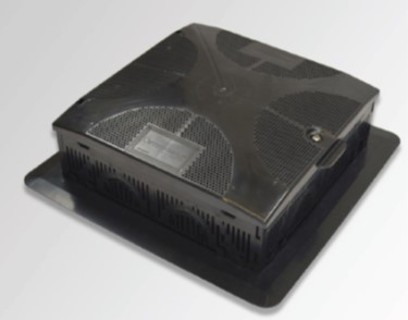 Inspection Chamber: Base, Side Section, & Lockable Cover for Green Roofs